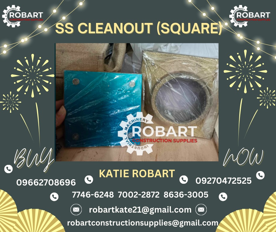 Stainless Clean Out Cover, Commercial & Industrial, Construction Tools ...