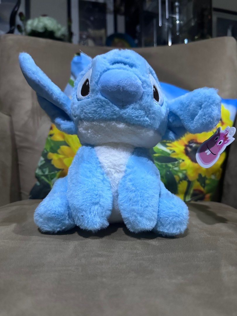 Stitch light blue stuffed toy, Hobbies & Toys, Toys & Games on Carousell