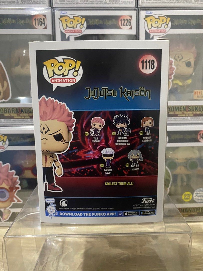 SUKUNA FUNKO POP #1118 [SPECIAL EDITION] JUJUTSU KAISEN RYOMEN SUKUNA ...