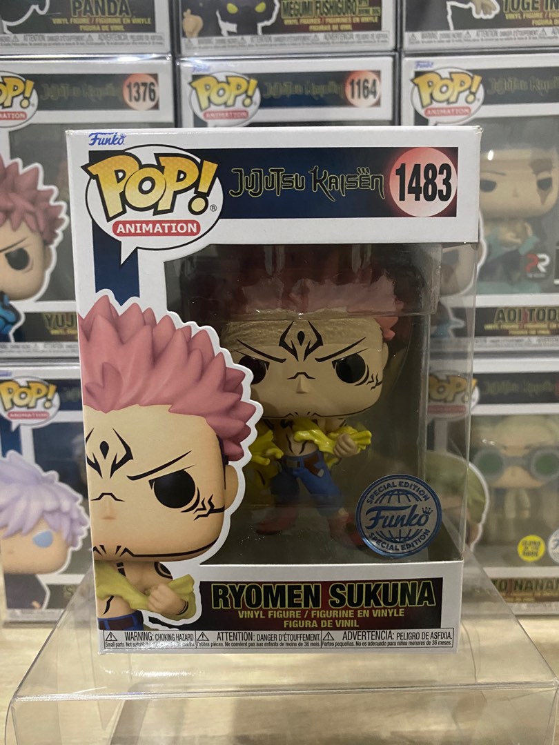 SUKUNA FUNKO POP #1483 [SPECIAL EDITION] JUJUTSU KAISEN RYOMEN SUKUNA ...