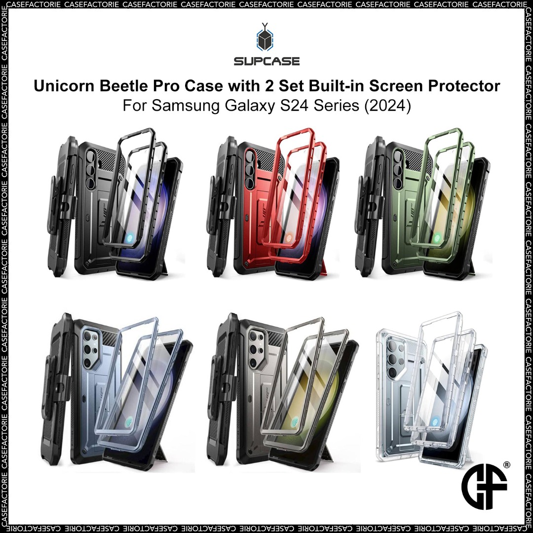 Supcase Unicorn Beetle Pro Case for Samsung Galaxy S24 Series (2024 ...