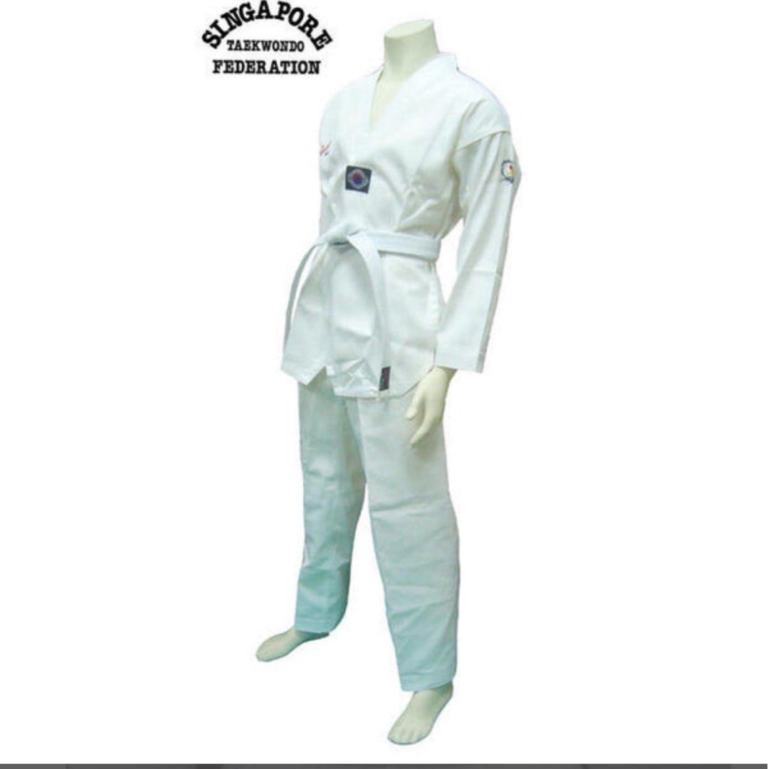 Taekwondo Uniform (STF Approved) White, Everything Else on Carousell