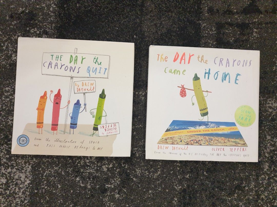 The day the crayons quit / The day the crayons came home, Hobbies ...