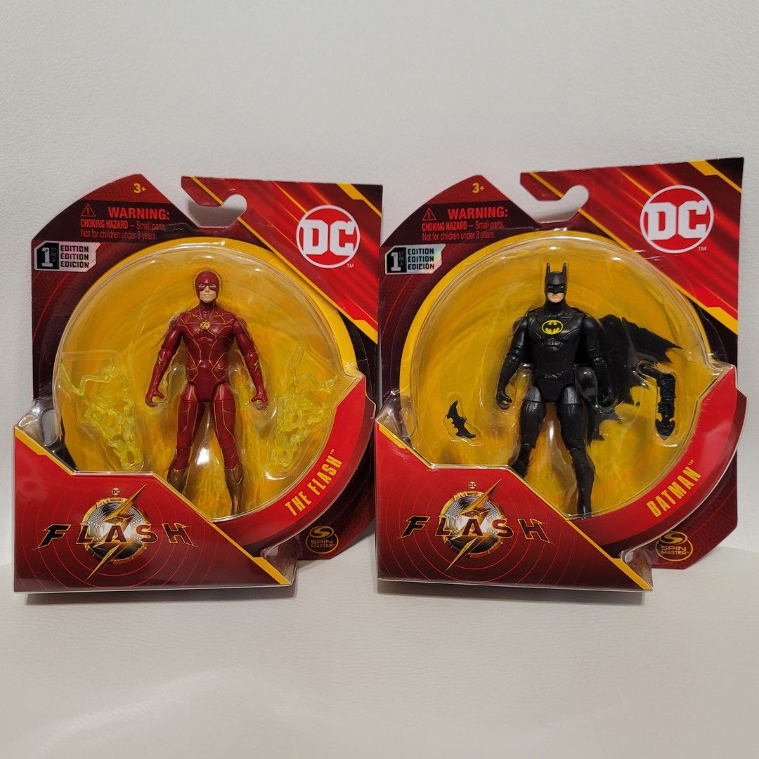 The Flash And Batman Dc The Flash Spin Master 4 Inch Action Figure Hobbies And Toys Toys And Games