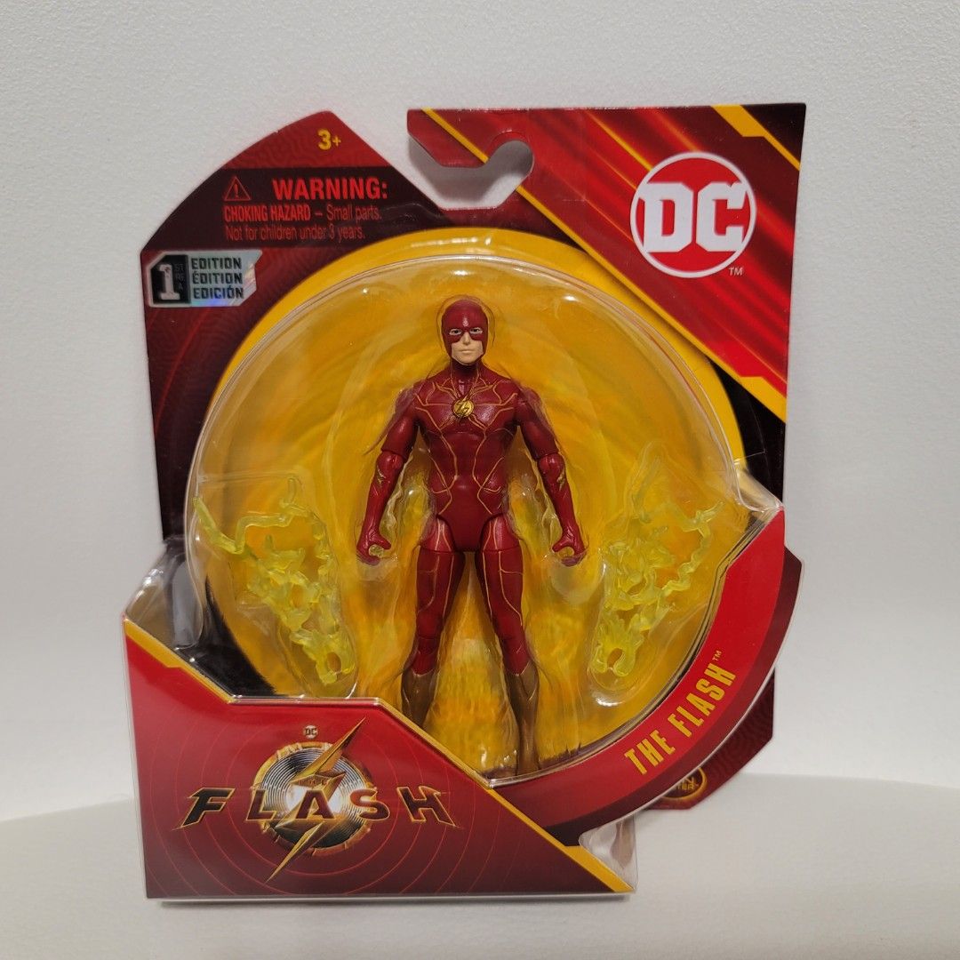 The Flash And Batman Dc The Flash Spin Master 4 Inch Action Figure Hobbies And Toys Toys And Games
