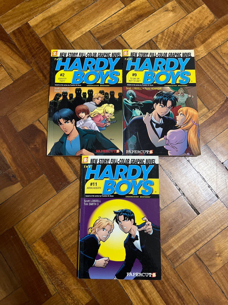 The Hardy Boys Comics, Hobbies & Toys, Books & Magazines, Comics & Manga on Carousell