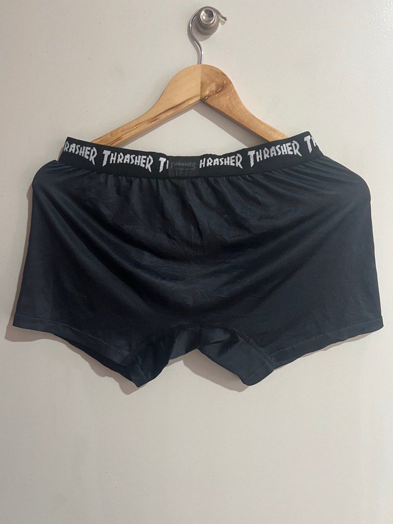 Thrasher magazine boxers, Men's Fashion, Bottoms, Underwear on Carousell