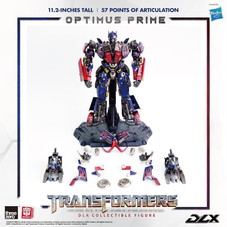 Threezero dlx rotf transformers set optimus prime jetfire revenge of ...