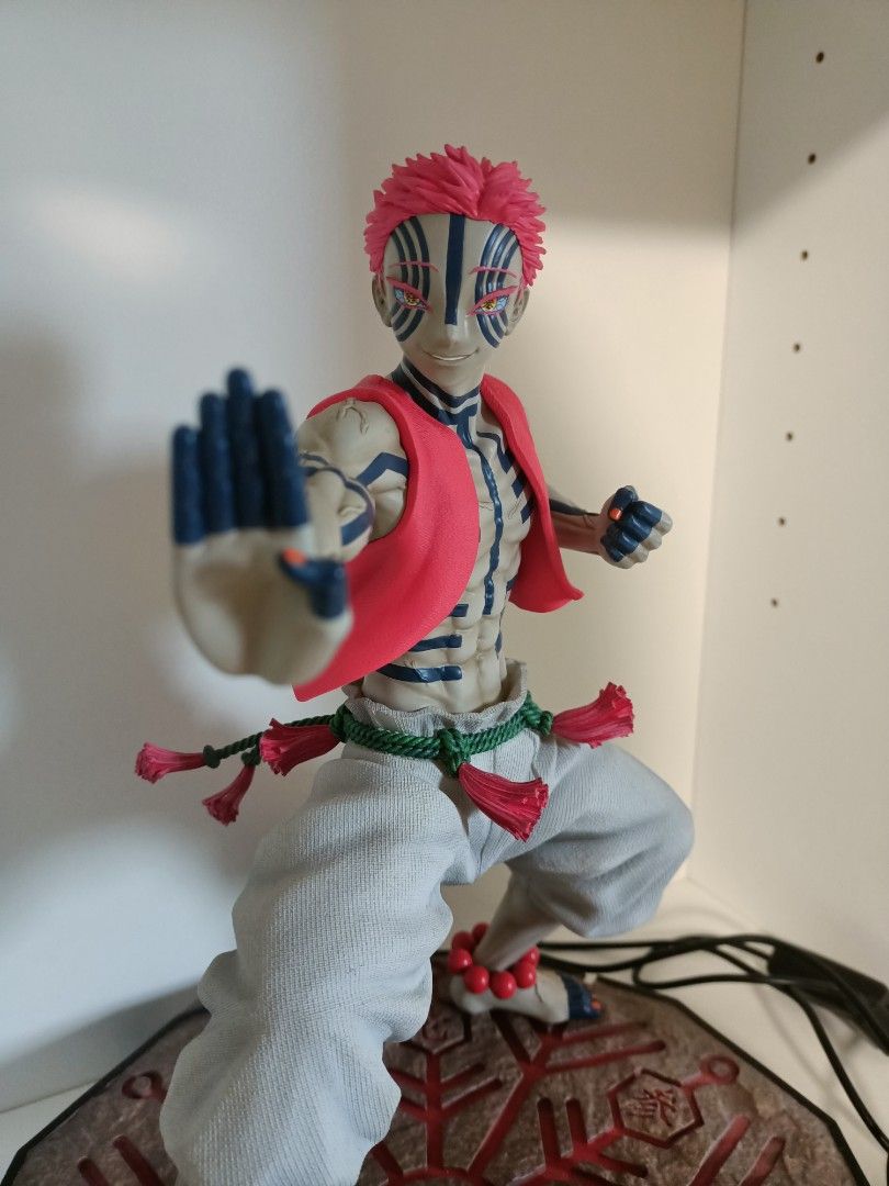 TNT Studio Akaza resin statue Demon slayer figure 1/6, Hobbies & Toys ...