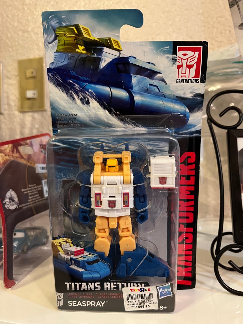 Transformers Titans Returns Seaspray, Hobbies & Toys, Toys & Games on ...