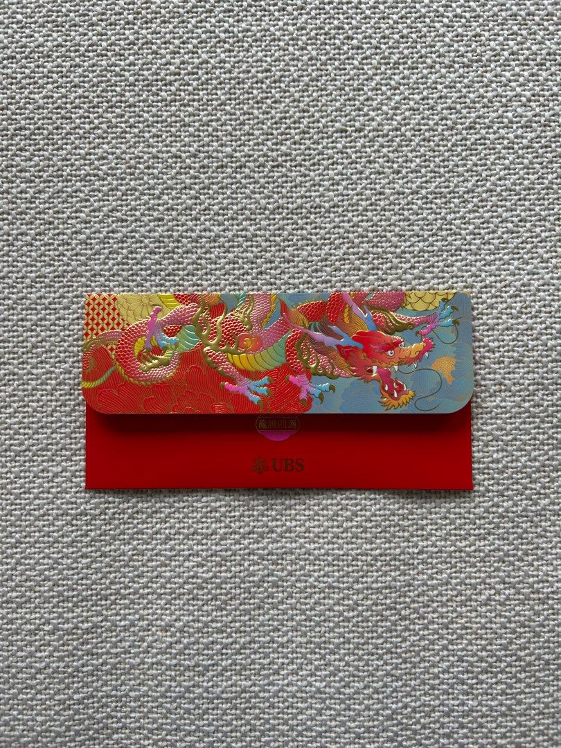 UBS Dragon Red Packet 2024, Hobbies & Toys, Stationery & Craft, Craft ...