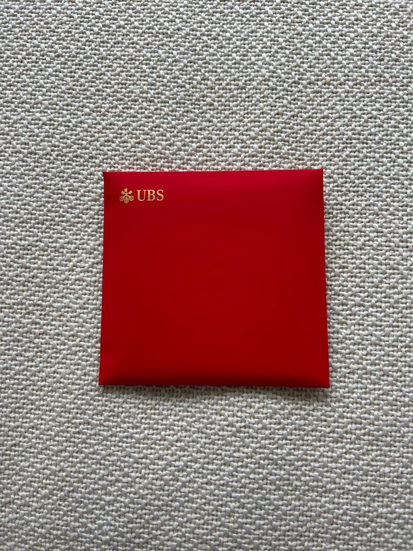 UBS Dragon Red Packet 2024 (small), Hobbies & Toys, Stationery & Craft ...