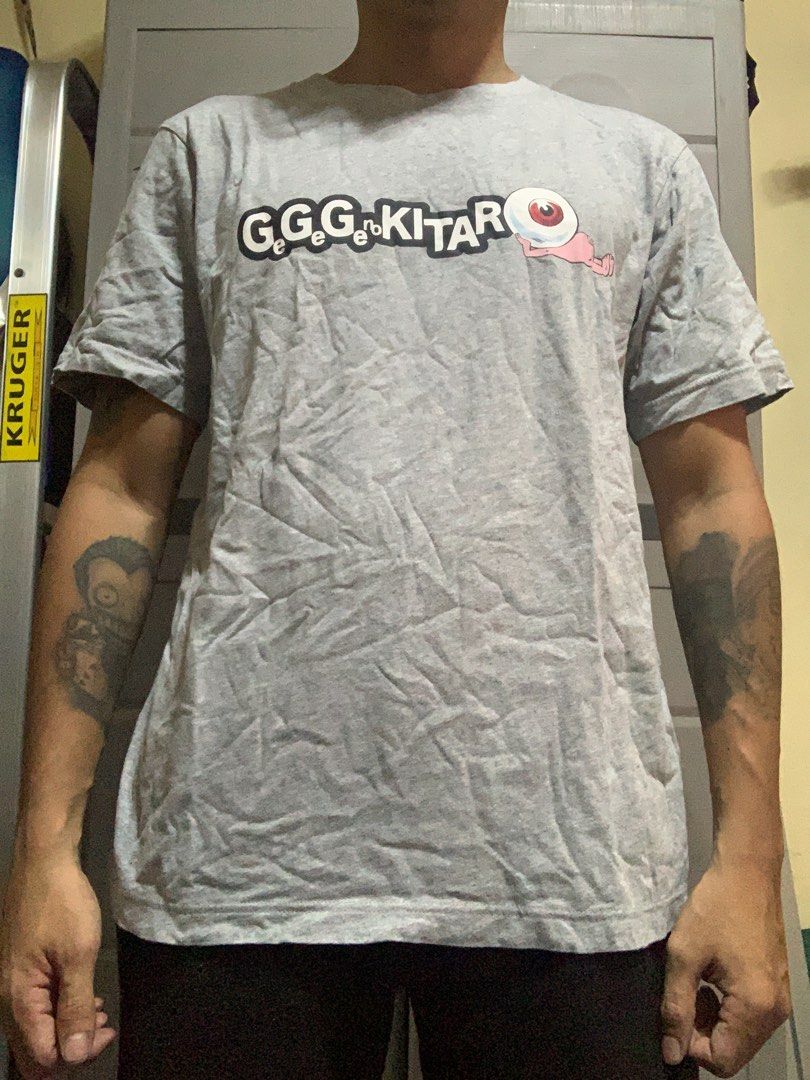 Uniqlo Gegege Kitaro, Men's Fashion, Tops & Sets, Tshirts & Polo Shirts ...
