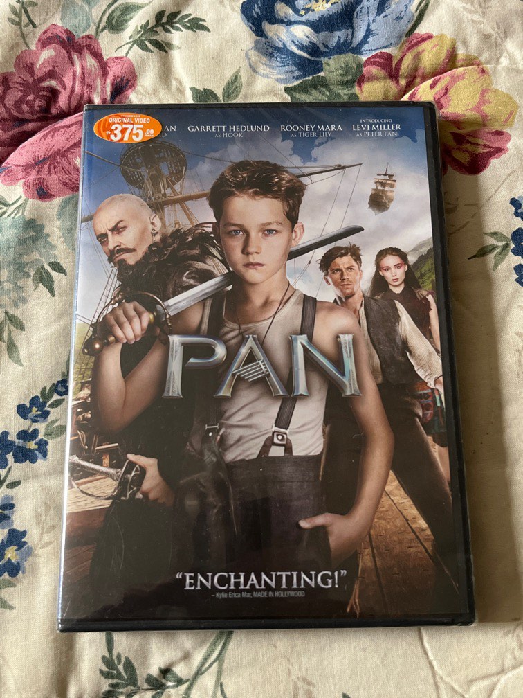 Unopened "Pan" DVD, Hobbies & Toys, Music & Media, CDs & DVDs on Carousell