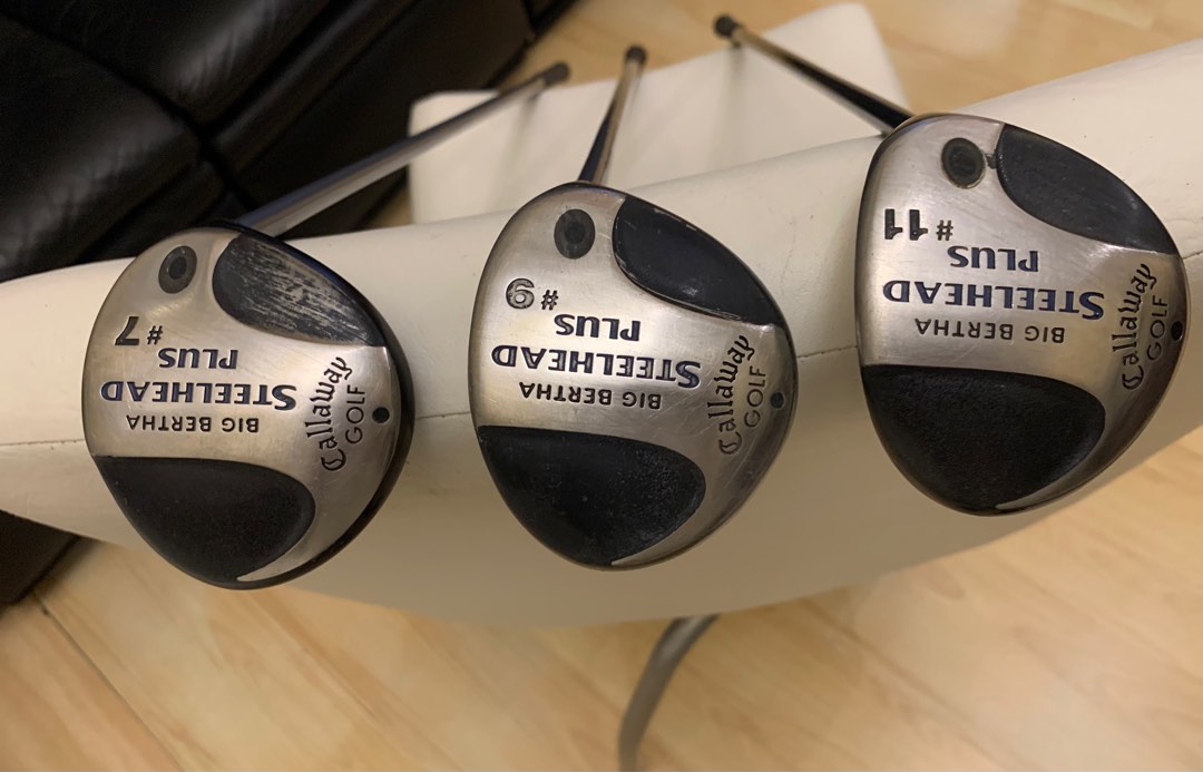 Used Callaway Golf Mens Special Woods Set, Sports Equipment, Sports ...