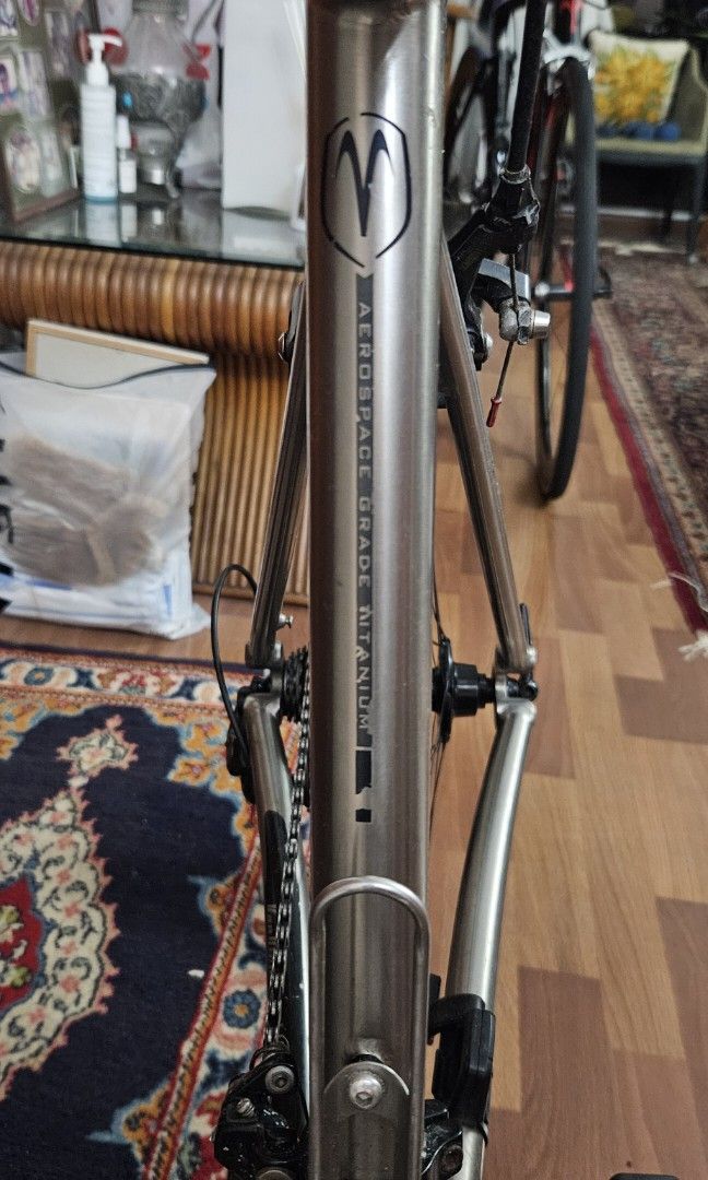 Van Nicholas Zephyr Titanium Road Bike, Sports Equipment, Bicycles ...