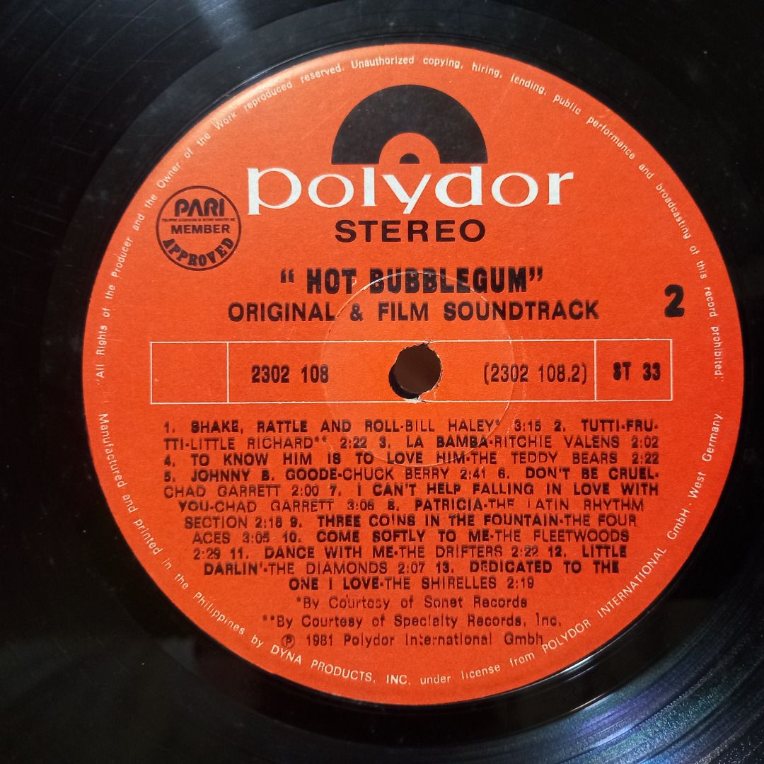 Various - Hot Bubblegum (Lemon Popsicle III) Original Soundtrack Album ...