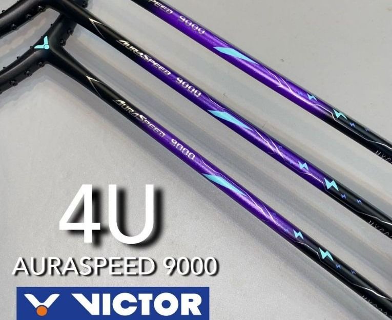 Victor Badminton Racket Auraspeed 9000 4U and 5U (Unstrung), Sports ...