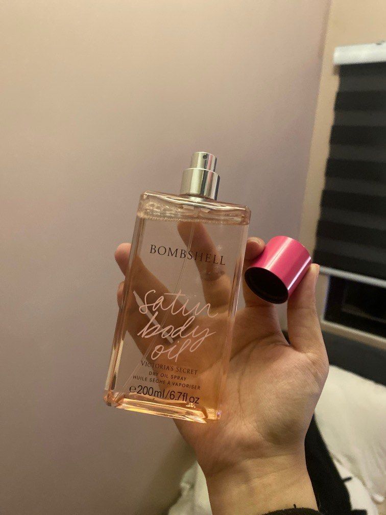 Victoria's Secret Satin Body Oil, Beauty & Personal Care, Bath & Body ...