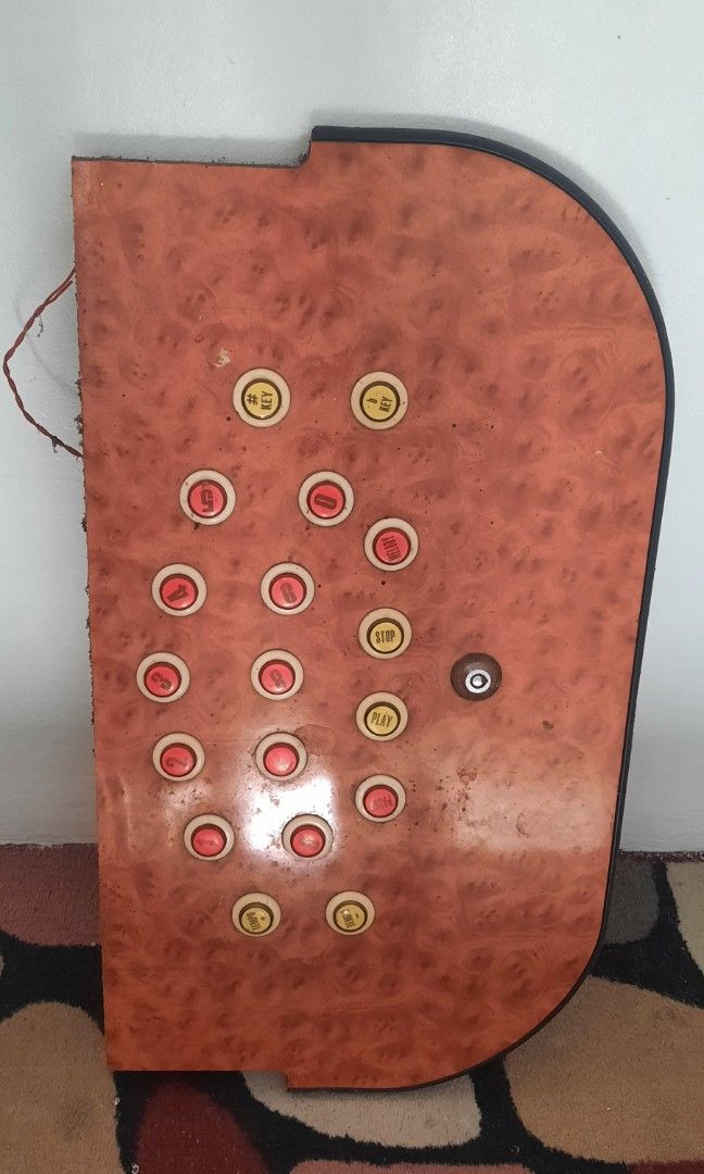 VIDEOKE BUTTON SET/KEYBOARD, Furniture & Home Living, Outdoor Furniture ...