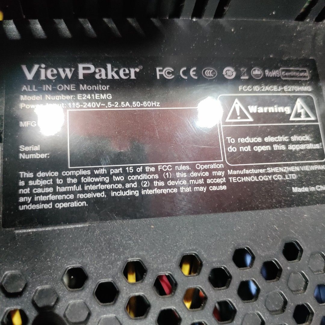 Viewpaker 24inch 1080P AIO Barebone Gaming Monitor, Computers & Tech ...