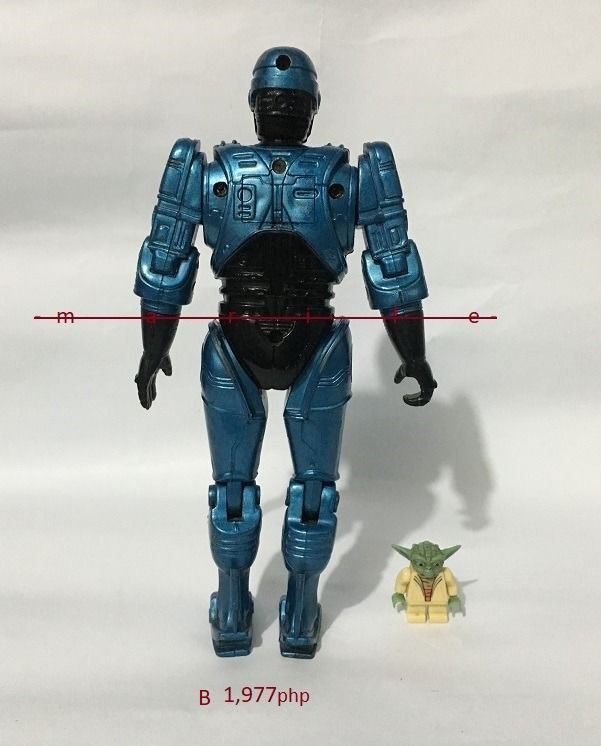Vintage 1980-90 Robocop Orion action figure not compatible to 1/6 hot ...