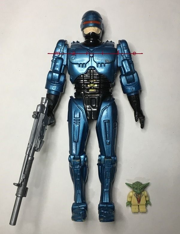 Vintage 1980-90 Robocop Orion action figure not compatible to 1/6 hot ...