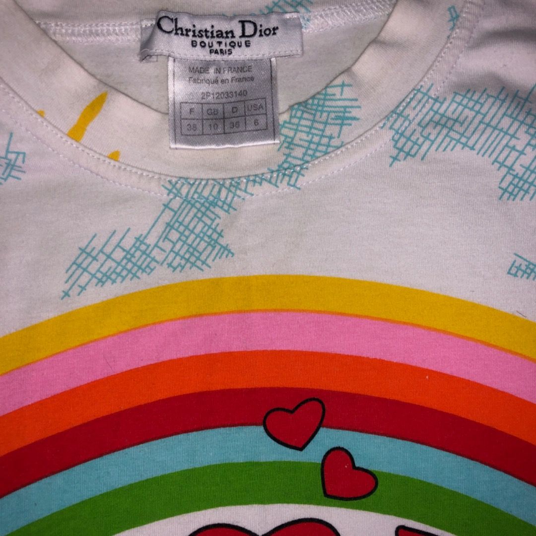Vintage Christian Dior x John Galliano Cartoon Top, Women's Fashion ...