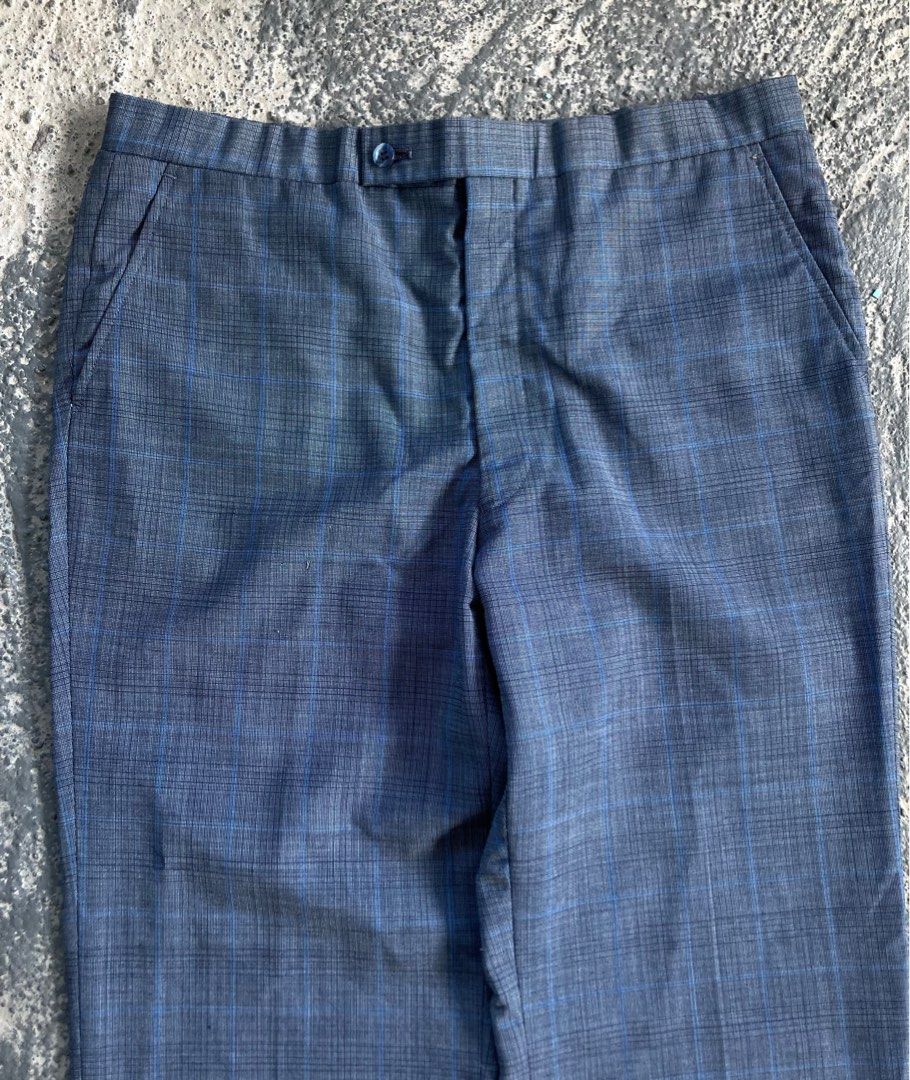 Vintage Japanese Glen plaid pattern Slacks , Men's Fashion, Bottoms ...
