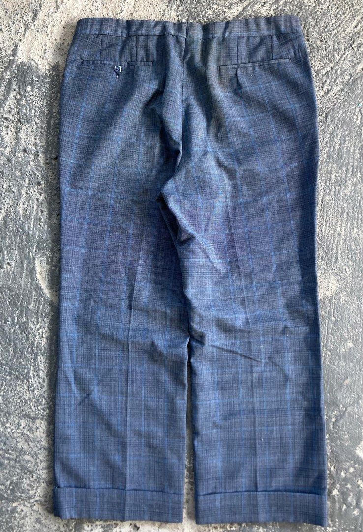 Vintage Japanese Glen plaid pattern Slacks , Men's Fashion, Bottoms ...