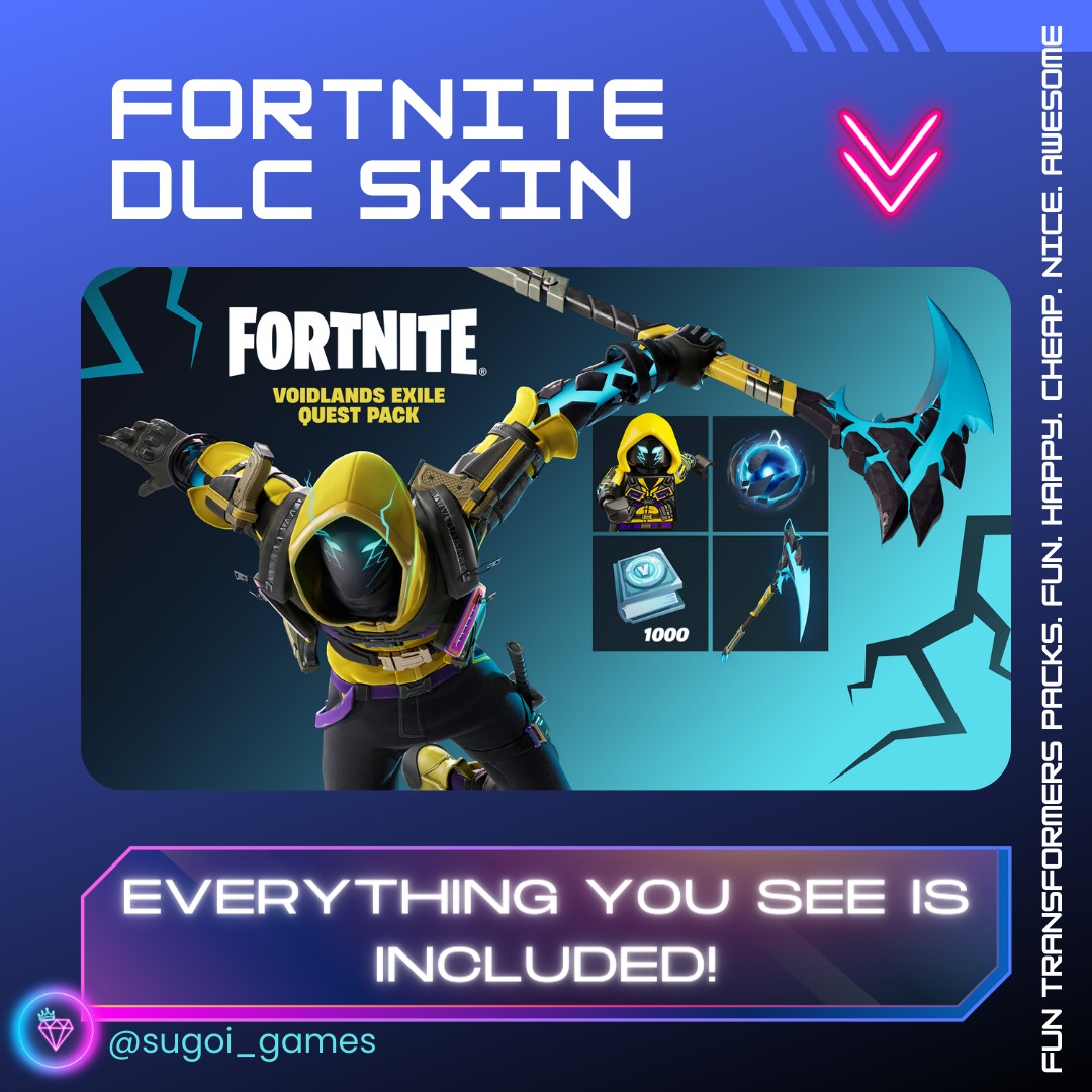 Voidlands Exile Quest Pack | Fortnite DLC/Add-on | Login Required ...