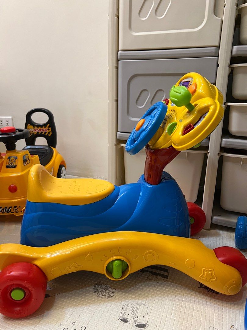 Vtech 3 in 1 smart wheels, Babies & Kids, Infant Playtime on Carousell