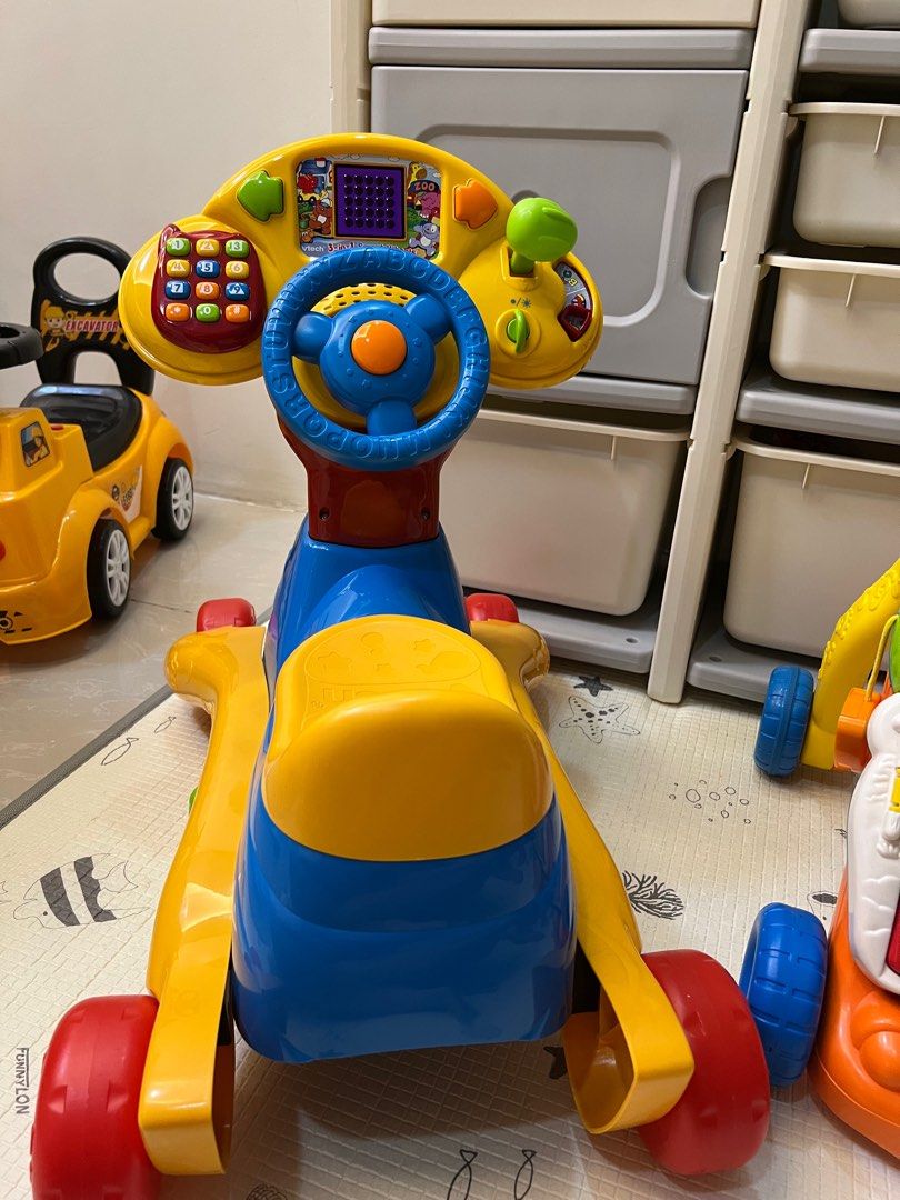 Vtech 3 in 1 smart wheels, Babies & Kids, Infant Playtime on Carousell
