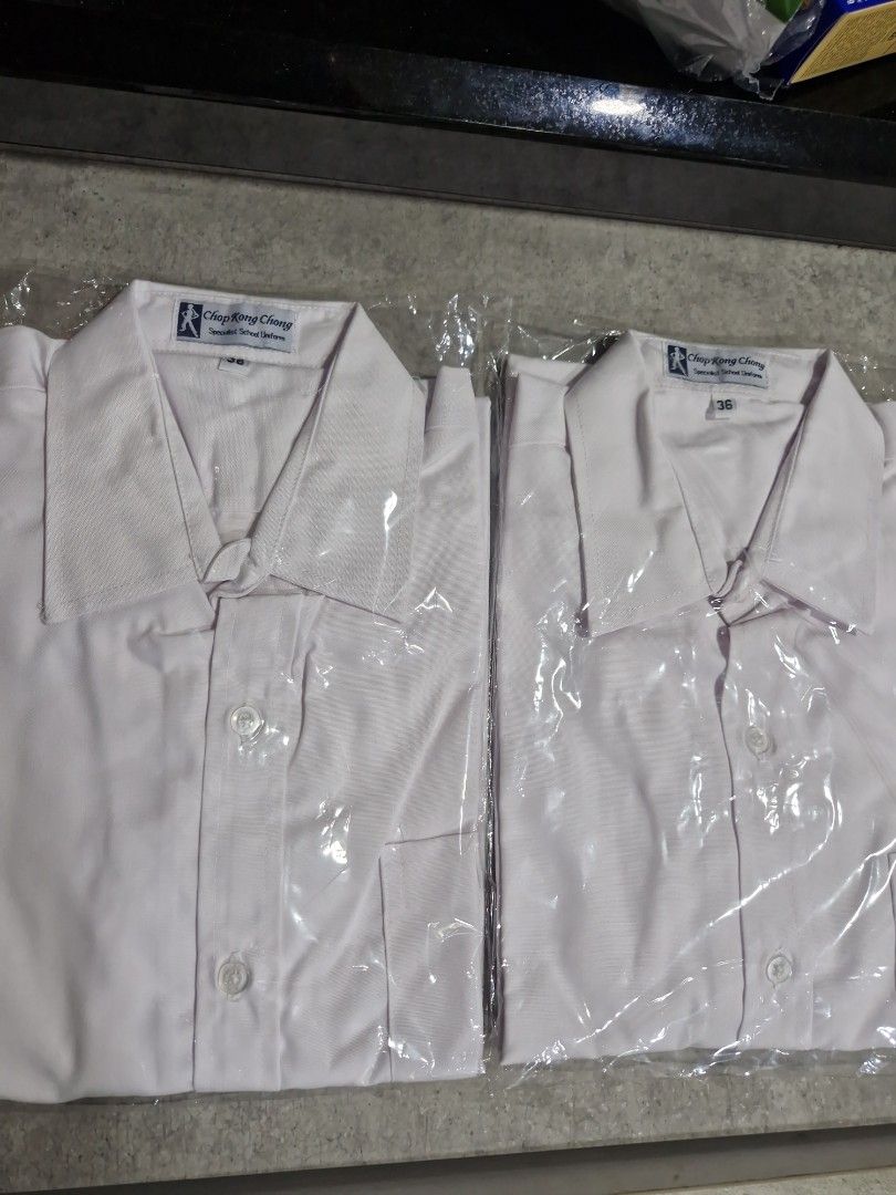 White school shirt (uniform), Hobbies & Toys, Stationery & Craft ...
