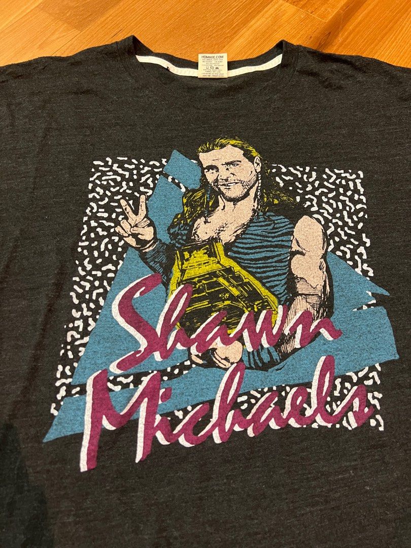 WWE WWF Vintage 90s Shawn Michaels Homage HBK DX T Shirt (Rare), Men's ...