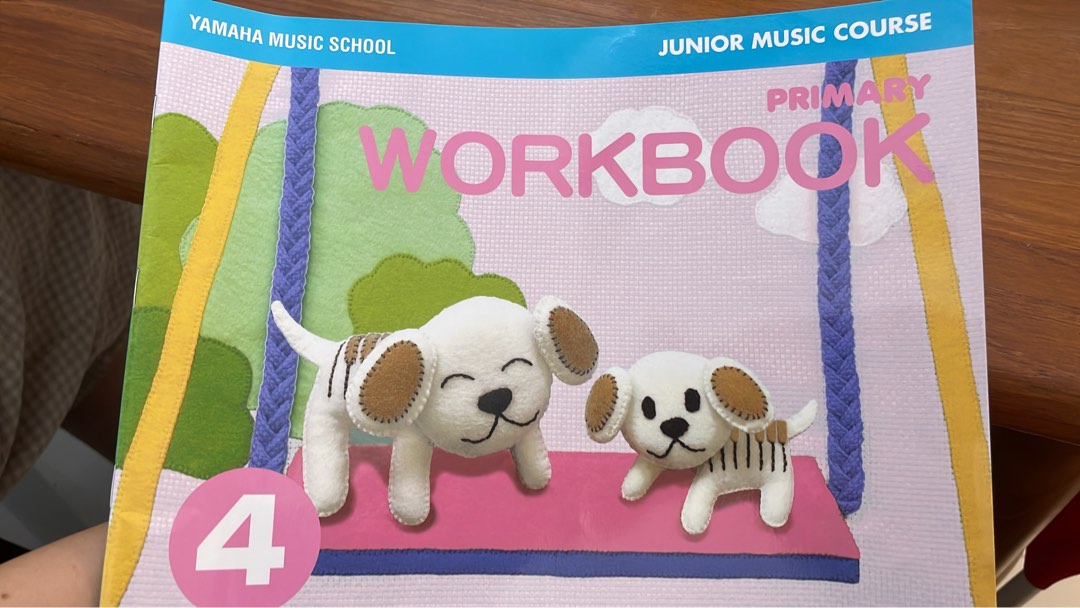Yamaha Book 4 Workbook, Hobbies & Toys, Music & Media, Music ...