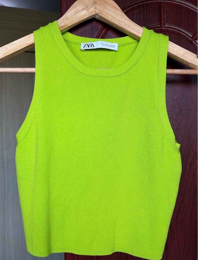 ZARA TOP, Women's Fashion, Tops, Sleeveless on Carousell