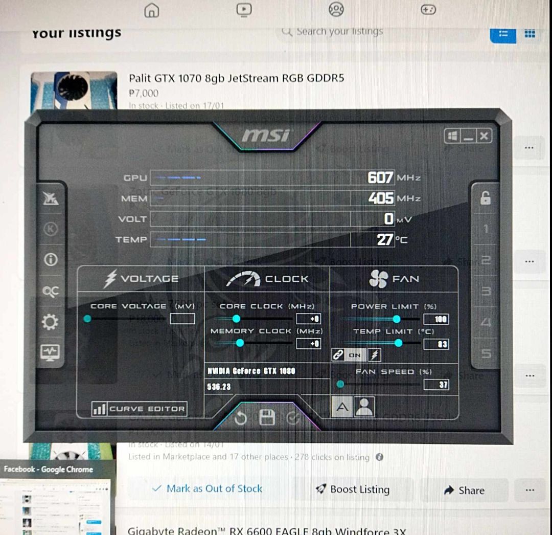 Zotac GeForce GTX 1080 8gb Led GDDR5X, Computers & Tech, Parts ...