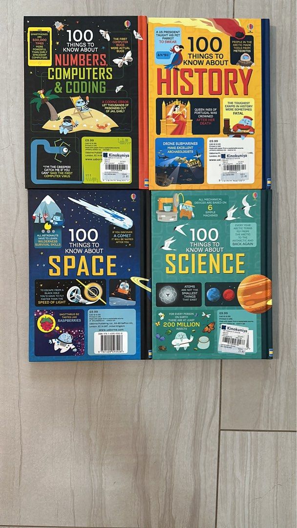 100 facts series, Hobbies & Toys, Books & Magazines, Fiction & Non ...