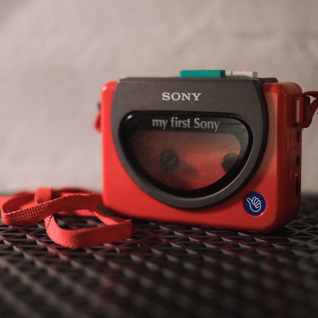 1988 My first Sony WM-3000 walkman portable cassette player vintage ...