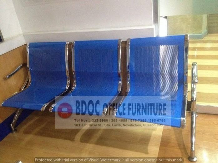 3 seater gang chair / office partition / office table / office chair ...