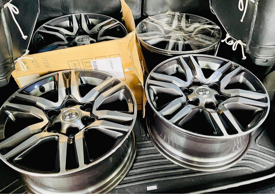 4pcs. 17 Toyota Fortuner GEN 4 ENKEI Magwheels Orig Paint Super Fresh ...