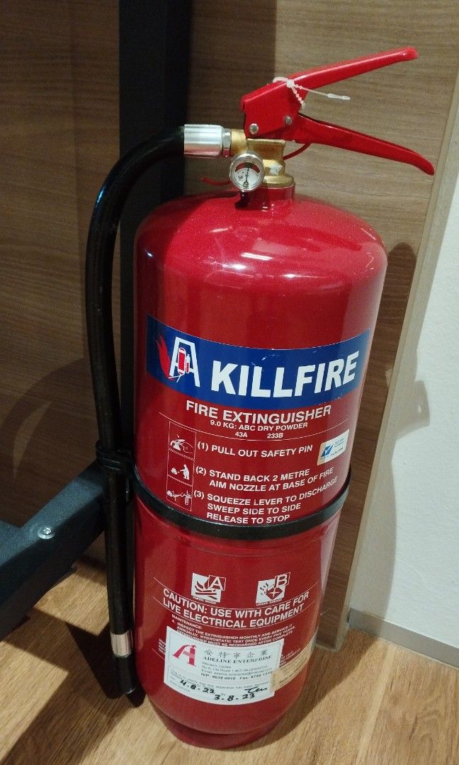 9kg fire distinguisher for sale, Everything Else on Carousell