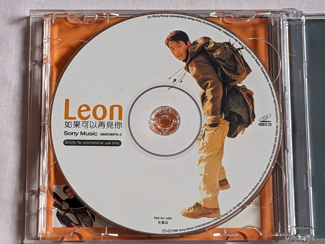 黎明"如果可以再見你" Leon Lai 1998 Sony Music Hong Kong Chinese CD+VCD 493249.9, Hobbies & Toys, Music ...