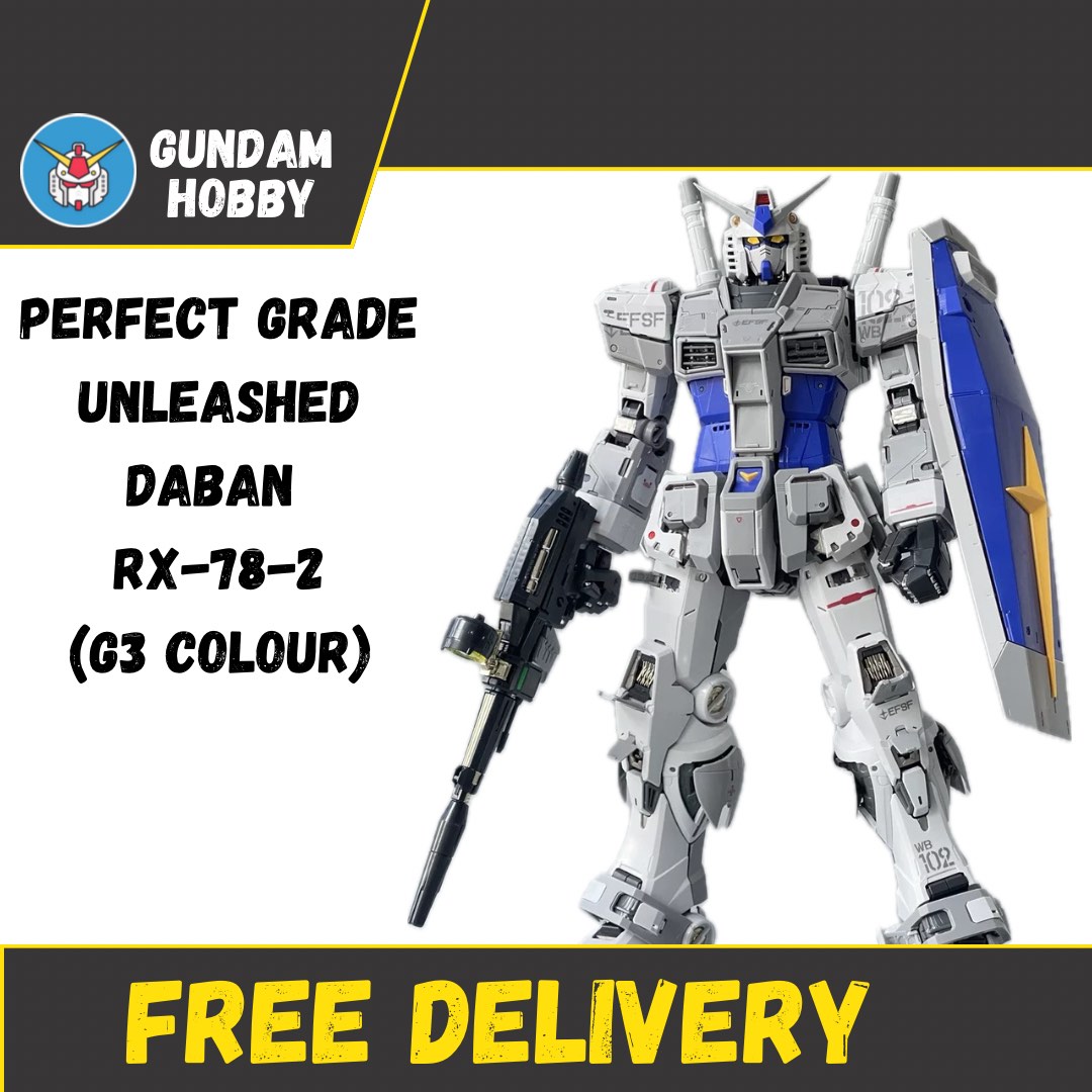 PGU Perfect Grade Unleashed Gundam ( G3 Colour ) RX-78-2 RX 78-2 RX782 ...