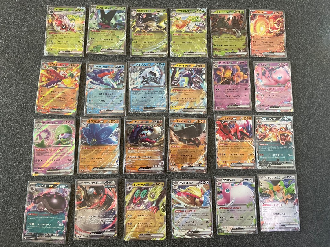 閃色寶藏 SV4a 日版 ptcg Shiny Treasure EX ALL RR, 興趣及遊戲, 玩具 & 遊戲類 - Carousell