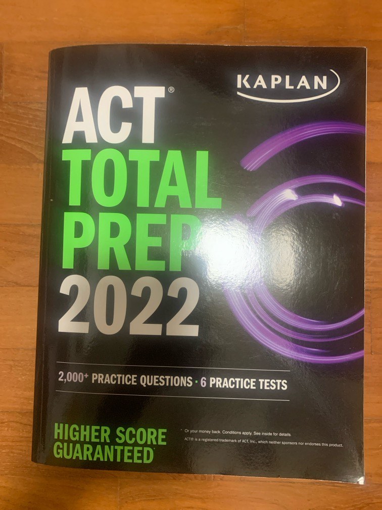ACT total prep 2022 kaplan, Hobbies & Toys, Books & Magazines, Assessment Books on Carousell