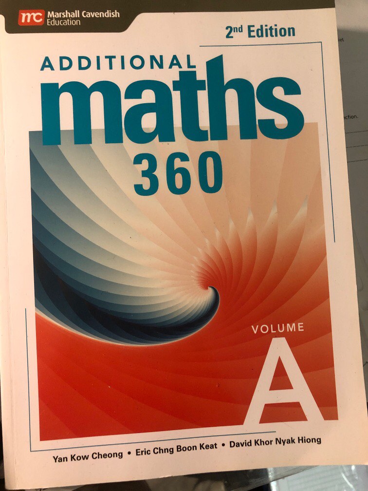 Additional math 360 volume A, Hobbies & Toys, Books & Magazines ...
