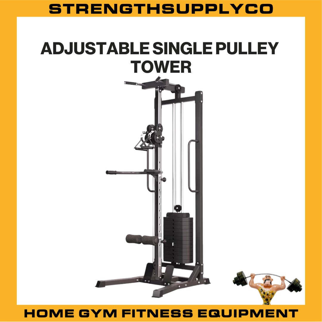 Adjustable Single Pulley Tower, Sports Equipment, Other Sports ...