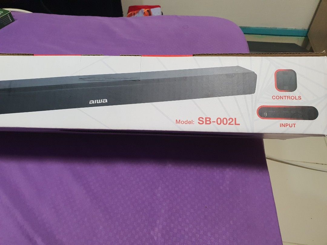 Aiwa soundbar SB-002L, Audio, Soundbars, Speakers & Amplifiers on Carousell